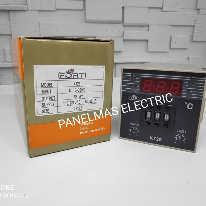 Jual TEMPERATUR / TEMPERATURE CONTROL K726 FORT - Jakarta Pusat - Gunung Semesta Electric ...