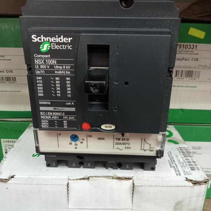 Jual MCCB Schneider NSX 100N 16A 25A 32A 40A 63 A 80A - Jakarta Pusat ...