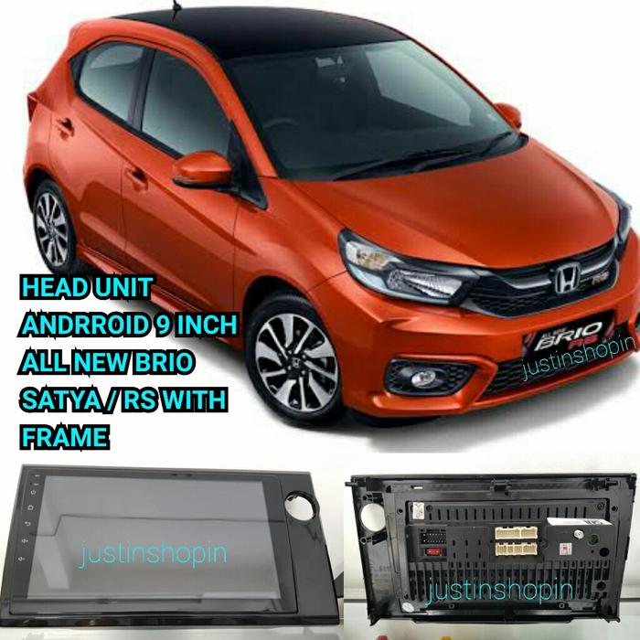 Jual HEAD UNIT ANDROID 9" FOR ALL NEW HONDA BRIO SATYA / RS FREE FRAME ...