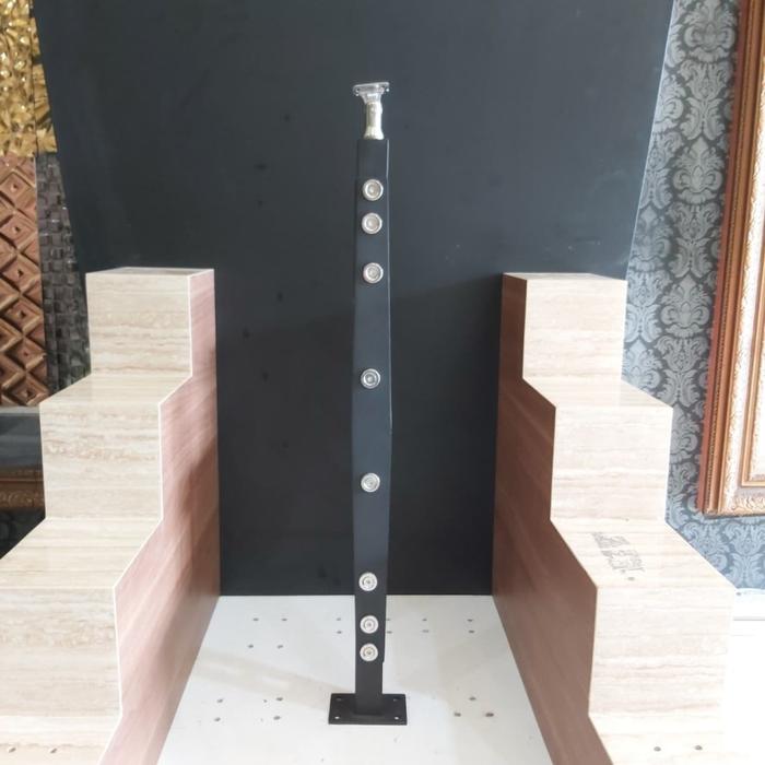 Jual Railing Tangga dan Balkon Besi Coating Hitam - Jakarta Pusat ...