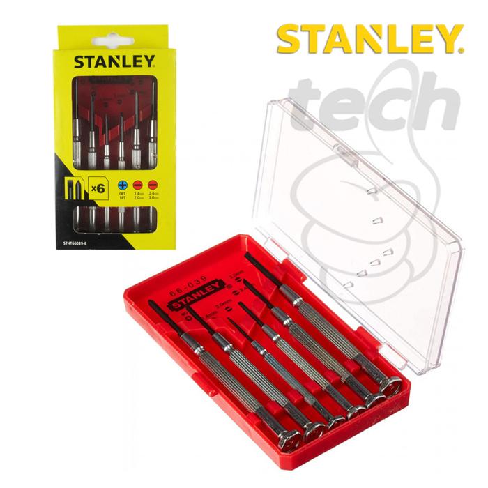 Promo Obeng Set Mini Metal Precision Screwdriver Set Stanley STHT66039 ...