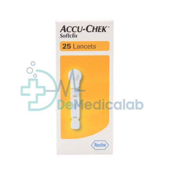 Jual Accu Chek Softclix Lancet / Jarum Accu Check Softclick 25 Pcs Di ...