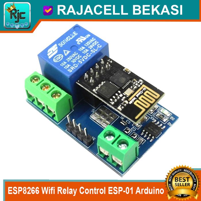Jual ESP8266 Wifi Relay Control - Kendali Relay Melalui Wifi ESP-01 Arduino - Kota Bekasi ...