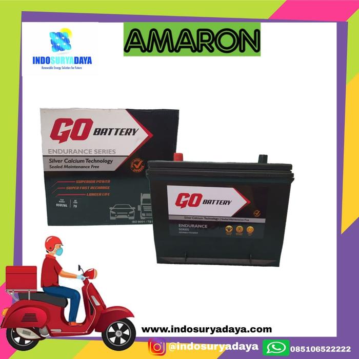 Jual AKI MOBIL TOYOTA KIJANG INNOVA DIESEL GO BATTERY 95D26L 12V/75AH - Kota Surabaya - PT INDO ...