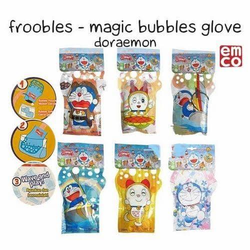 Jual Emco Froobles Glove a Bubble Doraemon series mainan gelembung ...