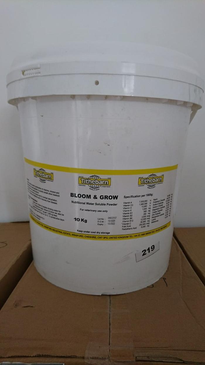 Jual vitamin bloom and grow 10 kg (multivitamin mineral bloom grow ...