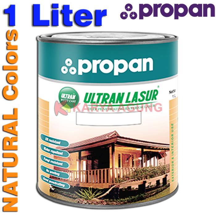 Jual Cat Politur Kayu ULTRAN LASUR EL-501 Natural 1 Liter / Plitur ...
