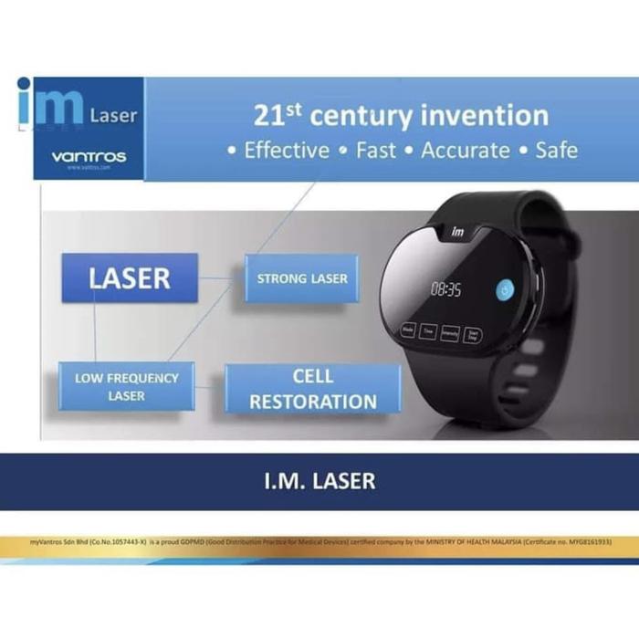 Jual Im laser vantros cold laser kesehatan dr laser terapi akupuntur ...
