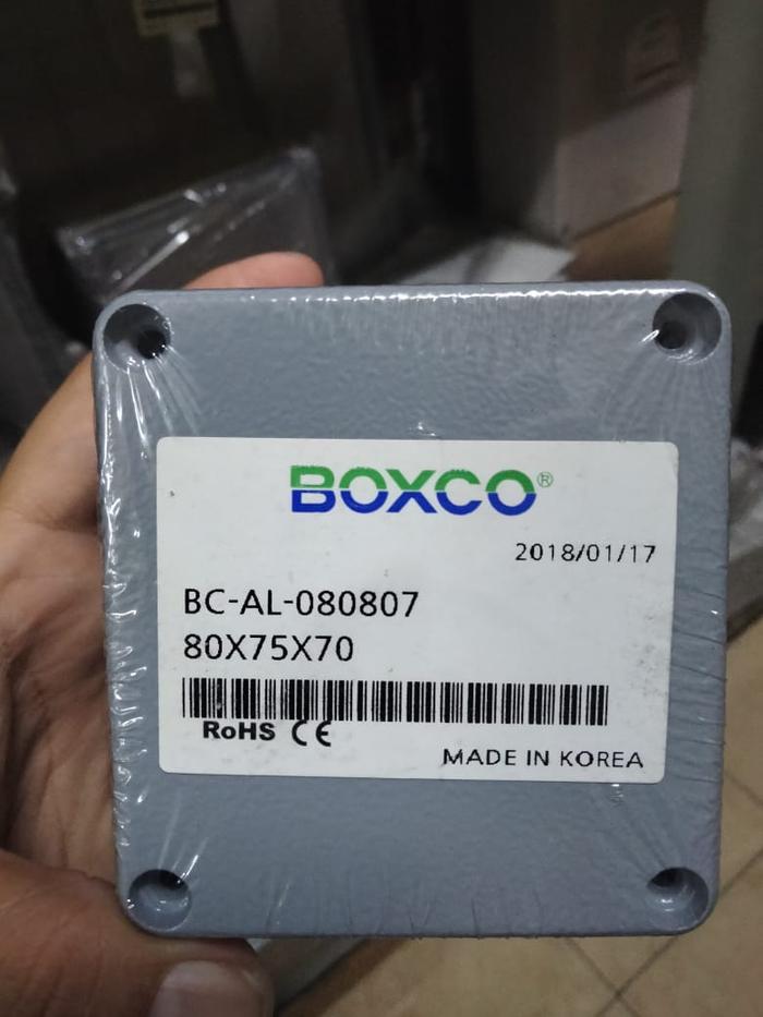 Jual Junction box BOXCO Alumunium 80x75x70mm IP 66 - Jakarta Timur ...