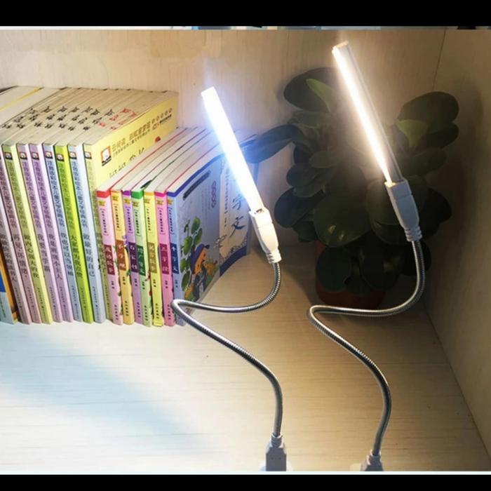 Jual mini usb led lampu kerja meja baca pc laptop komputer senter ...