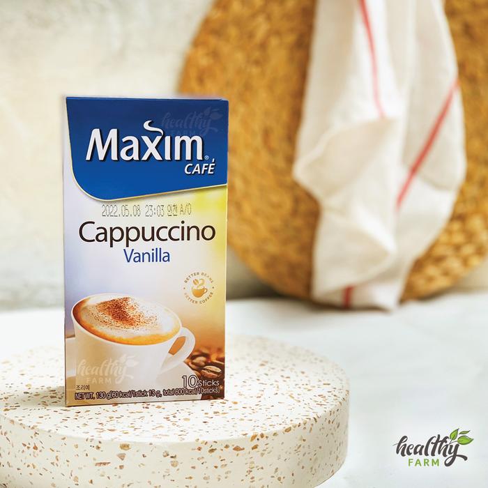 Jual Maxim Coffee Cafe Cappucino Vanilla / Kopi Korea Instan isi 10 ...
