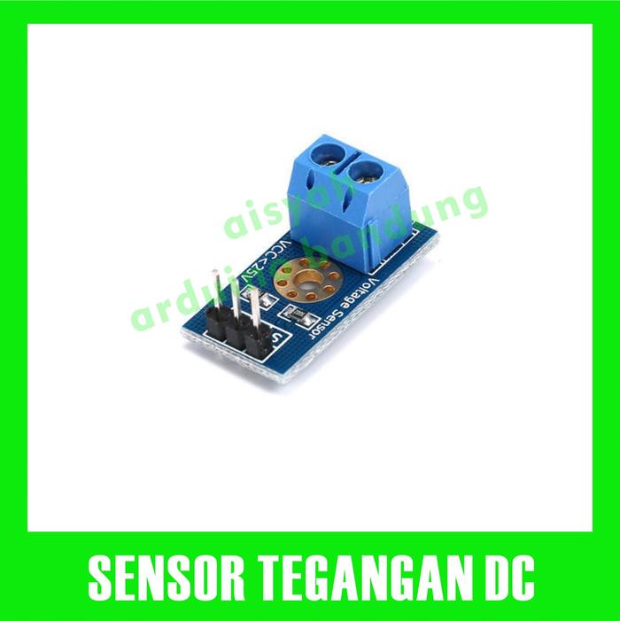 Promo SENSOR TEGANGAN VOLTAGE SENSOR DC 0-25V ARDUINO RASPBERRY PI ...