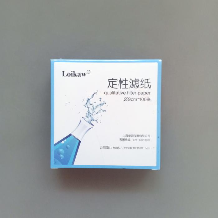 Jual qualitative filter paper 101 high speed 9 cm kertas saring lab ...