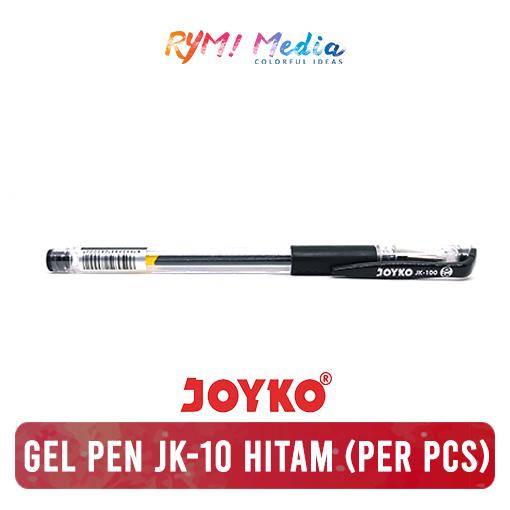 Jual JOYKO Gel Pen Hitam / Pulpen JK-100 / Pena Bolpen 0,5 mm harga 1 ...