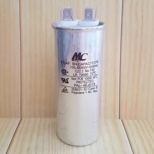 Jual Kapasitor AC MC 15uF / Capacitor AC MC 15 uF Kaki 2 - Kota ...