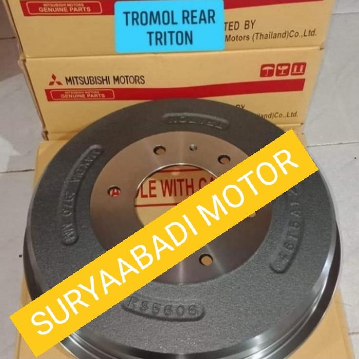 Jual TROMOL BELAKANG TRITON BRAKE DRUM REAR 4615A127 - Jakarta Pusat ...