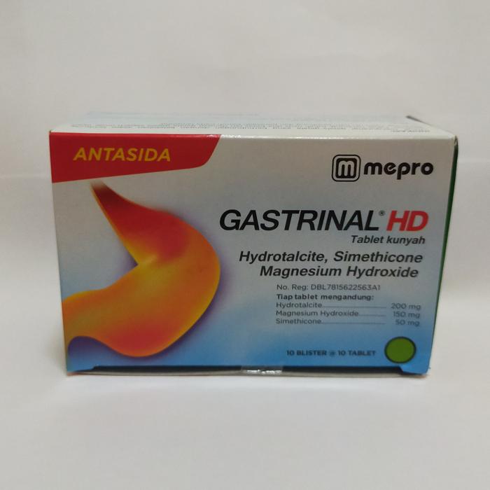 Jual GASTRINAL HD -100 Tablet - Obat Lambung pencernaan - Mepro -Murah ...