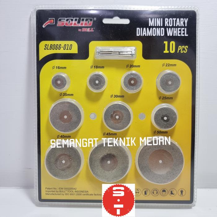 Jual 10PCS MATA ROTARY INTAN DIAMOND WHEEL MINI GERINDA GRINDER SET ...