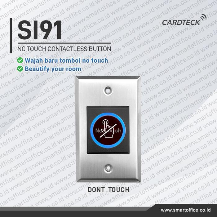 Jual Tombol No Touch Sensor Infrared Touchless Button Tanpa Huruf EXIT ...