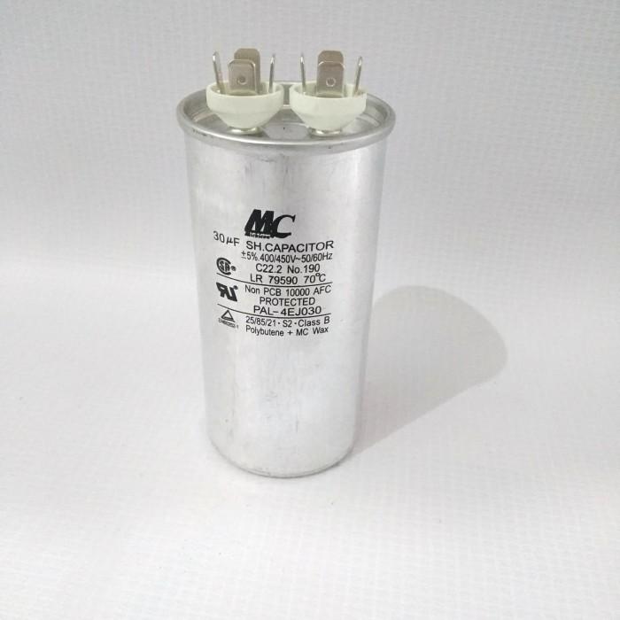 Jual Kapasitor AC MC 30uF / Capacitor AC MC 30 uF Kaki 2 - Kota Tangerang Selatan - MultiSupply ...