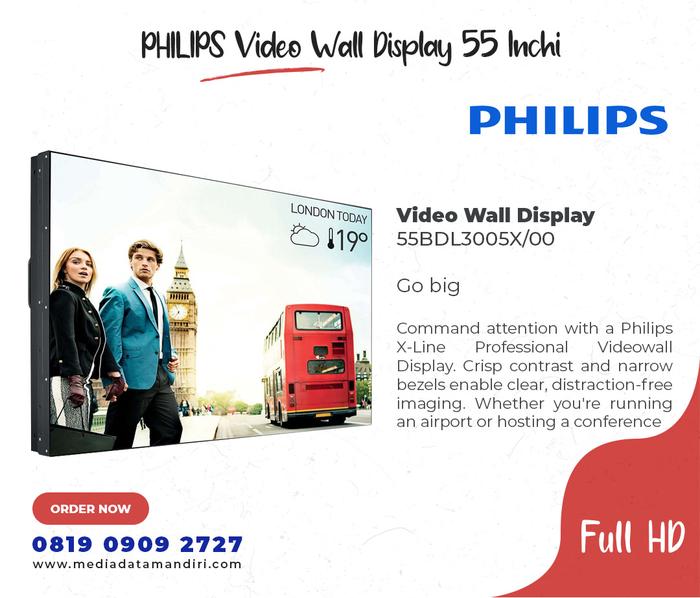 Jual Jual Video Wall Display 55BDL3005X | Philips - Jakarta Timur ...