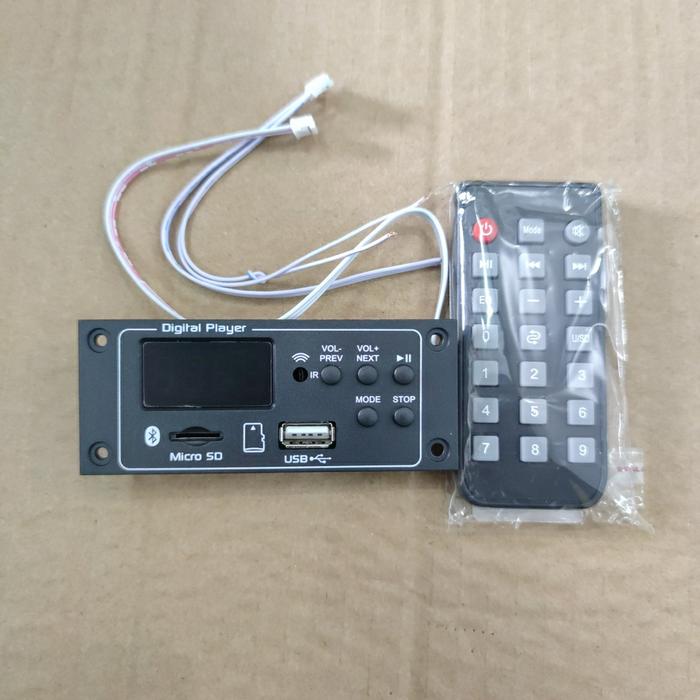 Jual Modul Digital Player USB MP3 Bluetooth / kit MP3 Bluetooth kotak ...
