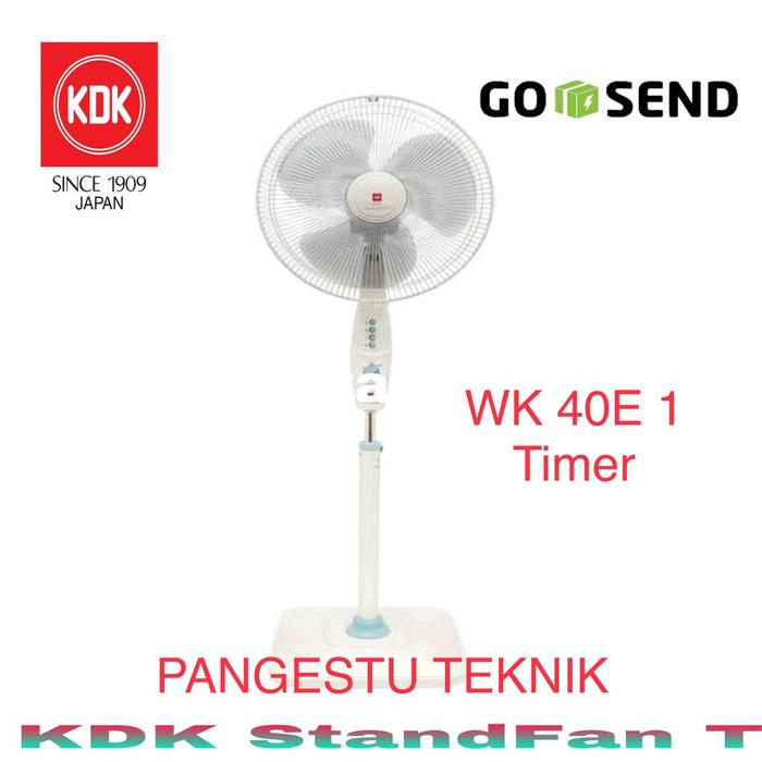 Jual KDK Stand Fan 16 inch Timer 3 Speed tipe WK-40E Kipas Angin timer ...