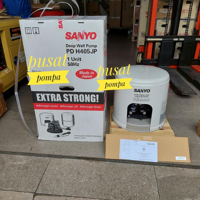 Jual Pompa Jet Pump Sanyo PDH 405 JP MADE IN JAPAN Pompa Sumur Dalam ...
