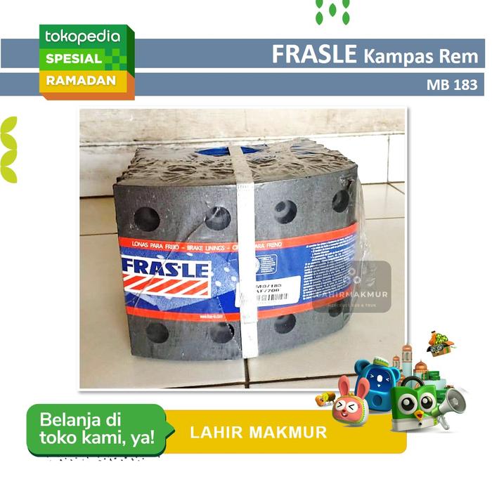 Jual Kampas Rem MB 183 Frasle Truk Mercy/Mercedez/Mercedes Benz ...