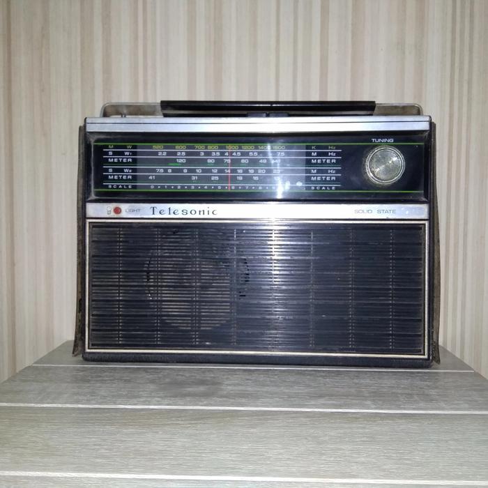 Jual RADIO JADUL ANTIK TELESONIC TR 300 TAHUN 1970 - Kab. Sukoharjo ...
