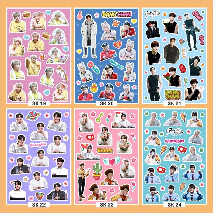 Jual STICKER SHEET STRAY KIDS ISI 4 PART 2 - Kab. Banyumas - Copytalis ...