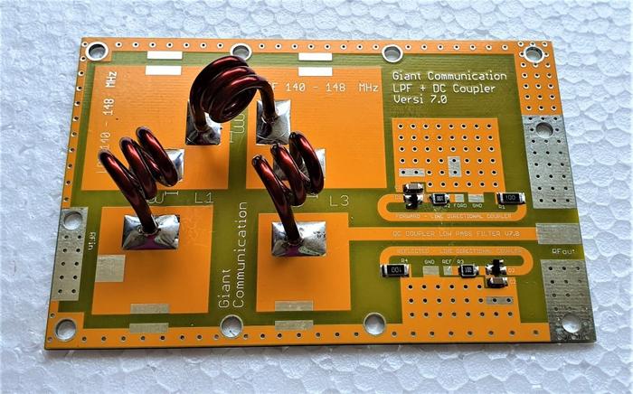 Jual Low Pass Filter 2m 144Mhz 140-148 Mhz + DC Coupler FWD REF 1000W ...