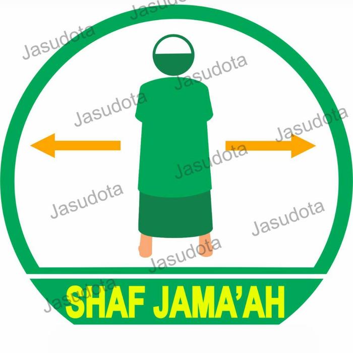 Jual Sticker Lantai Shaf Masjid - Jakarta Timur - JasuDota | Tokopedia