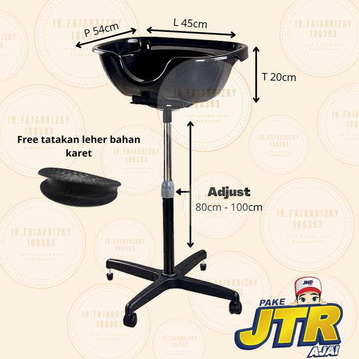 Jual Washbak Keramas Portable/ Wasbak Tangkai/ Kursi Keramas Salon ...