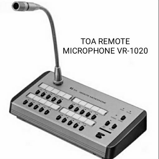 Jual TOA REMOTE MICROPHONE Tipe VR-1020 - Jakarta Pusat - Teratai Aneka ...
