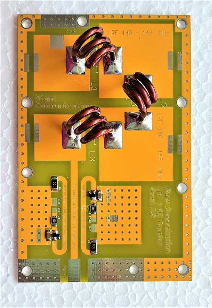 Jual LPF Low Pass Filter 2m 144Mhz 140-148 Mhz + DC Coupler FWD REF ...