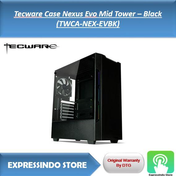 Jual Tecware Case Nexus Evo Mid Tower – Black (TWCA-NEX-EVBK) - Jakarta ...
