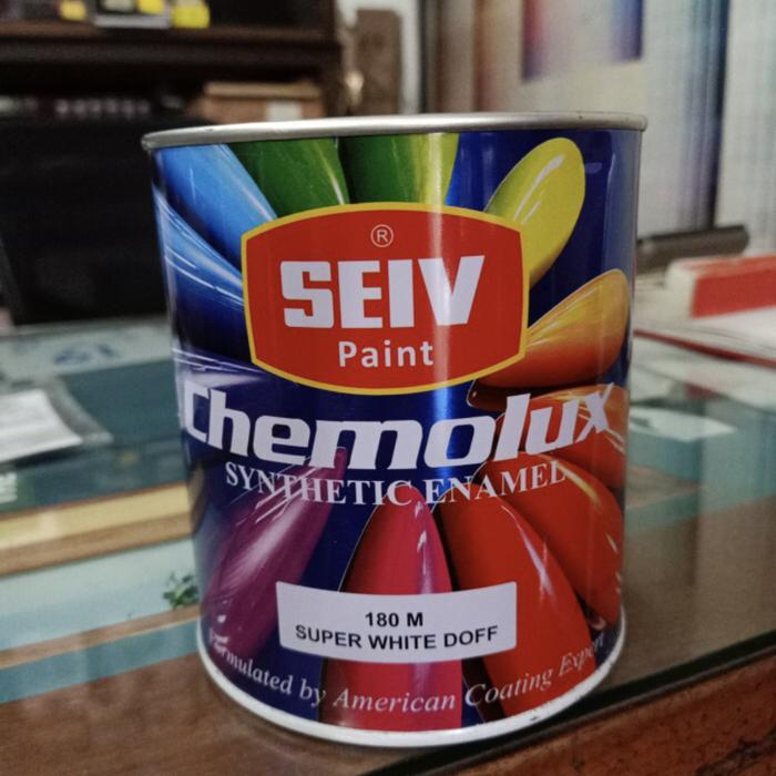 Jual seiv paint cat kayu dan besi white doff, kilap, black dop, black ...