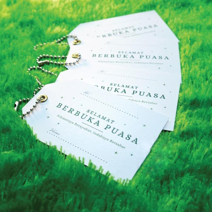 Jual hang tag parcel takjil puasa kartu ucapan ramadhan - Jakarta ...