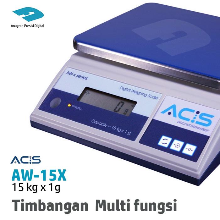 Jual Timbangan ACIS AW-15X, Kapasitas 15 kg ketelitian 1 g - Jakarta Barat - Anugrah Presisi ...