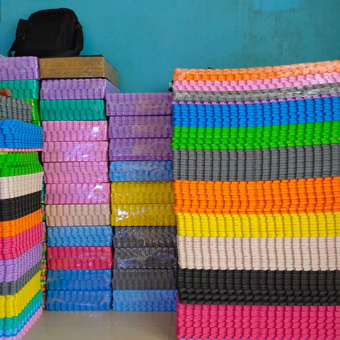 Jual Eva Matt 60 X 60/alas Lantai/mattras Puzzle Tebal 1cm - Biru Di ...