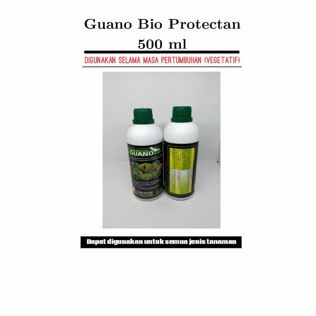 Jual Pupuk Organik Cair Kotoran Kelelawar Guano Bio Protectan - 500 ml ...