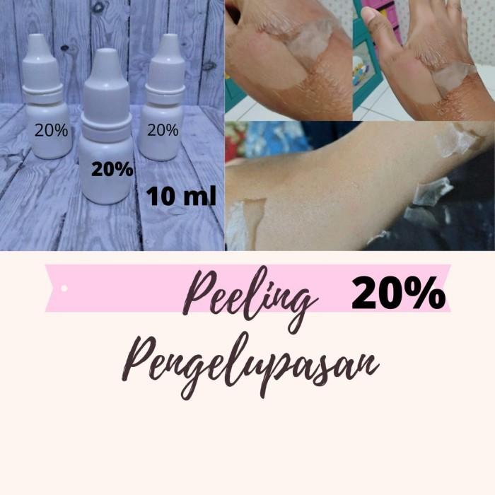 Jual peeling 20% peeling pemutih badan 10ml chemical peeling / body ...