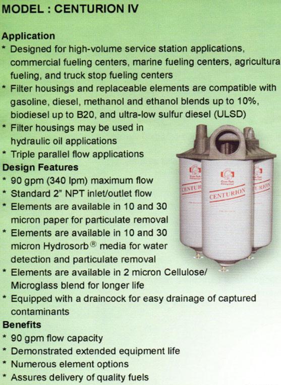 Jual CIM-TEK CENTURION IV PN 40020 Triple Canister Filter Housing ...