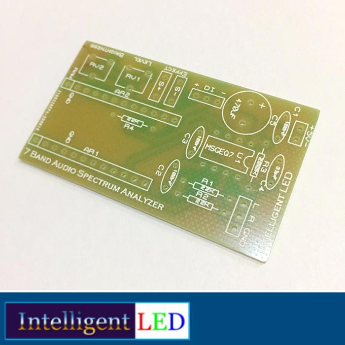 Jual PCB 7 Band Audio Spectrum Analyzer for MSGEQ7 Arduino ProMini - DIY - Jakarta Utara ...