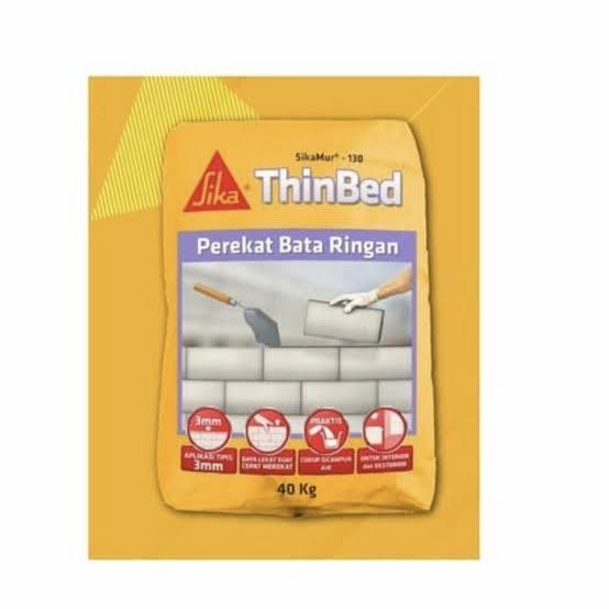 Jual SEMEN PEREKAT BATA RINGAN SIKAMUR 130 THINBED (40 KG) - Kota ...