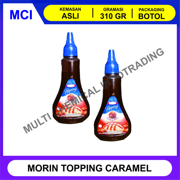 Jual MORIN TOPPING CARAMEL 310 GR / SAUS SIRUP TOPPING KARAMEL - Kab ...