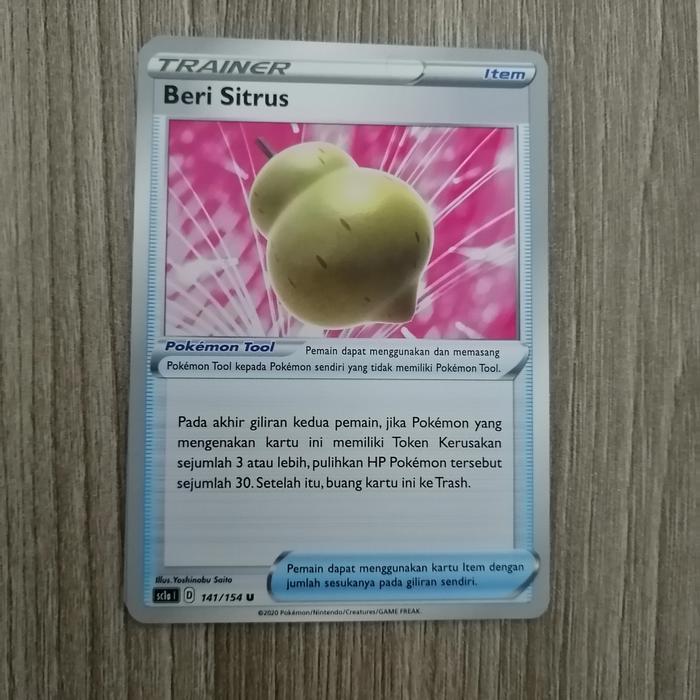 Jual BERI SITRUS POKEMON TCG - Kota Surabaya - Board Game Academy ...