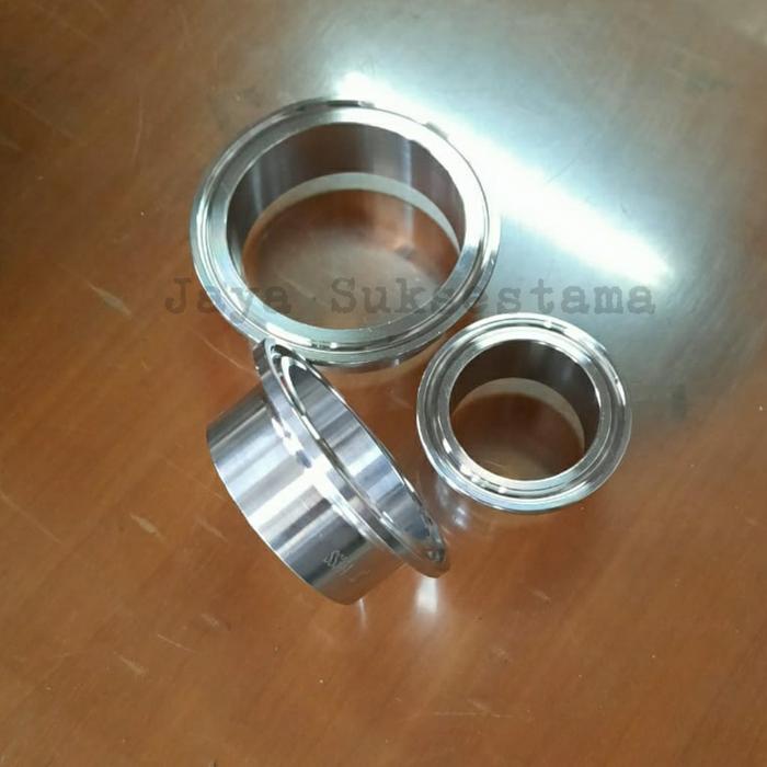 Jual Ferrule Sanitary 2 1/2" inch Stainless SS 304 Foodgrade Ss304 ...