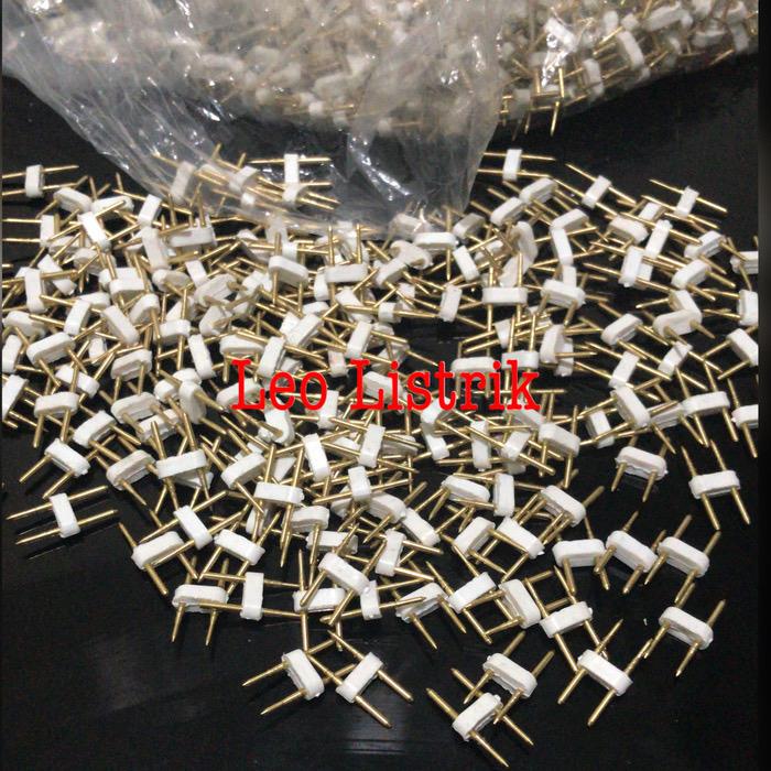 Jual PIN SAMBUNGAN JARUM LAMPU NEON FLEX LED/LED STRIP 5050/RGB STRIP ...